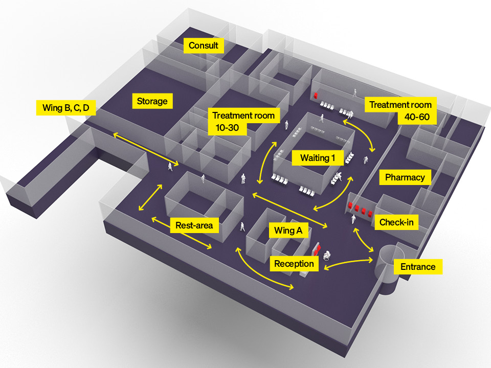 Award winning hospital wayfinding TergooiMC