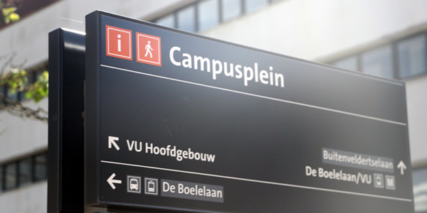Find your way around at the VU University Campus