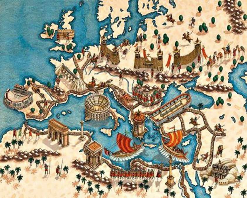 Early wayfinding maps